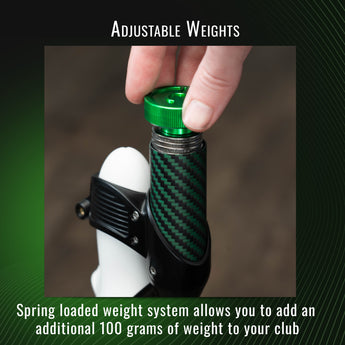 DriVR Elite - Adjustable VR Weighted Golf Club Handle Accessory - Comp ...