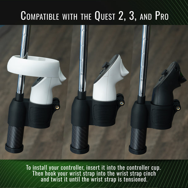 DriVR Elite Chrome - Stepped Steel Weighted Golf Club - Compatible wit ...