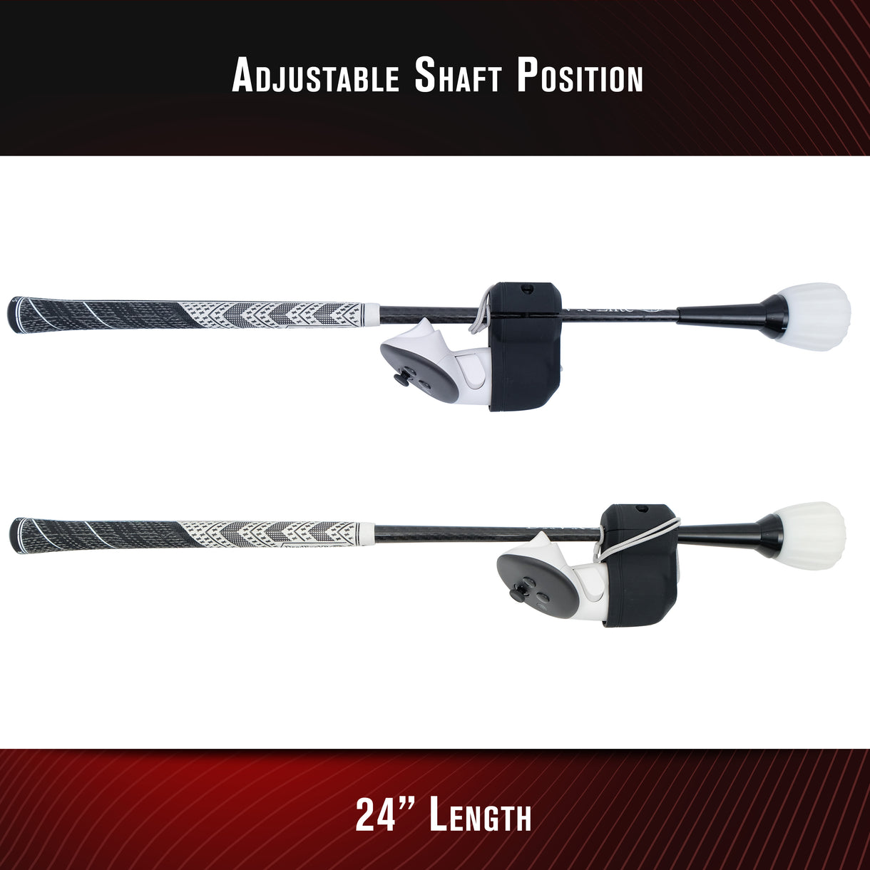 DriVR Pro 3 - Adjustable VR Weighted Golf Club Handle Golfing Putter A ...