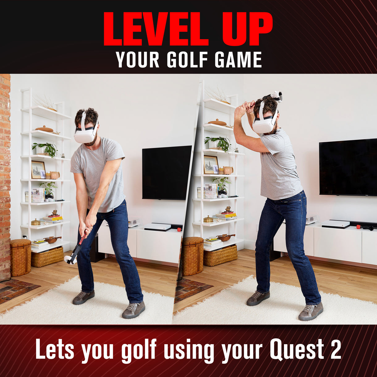 DriVR - VR Golf Club Handle Accessory - Rift S, Meta Quest / Quest 2 ...