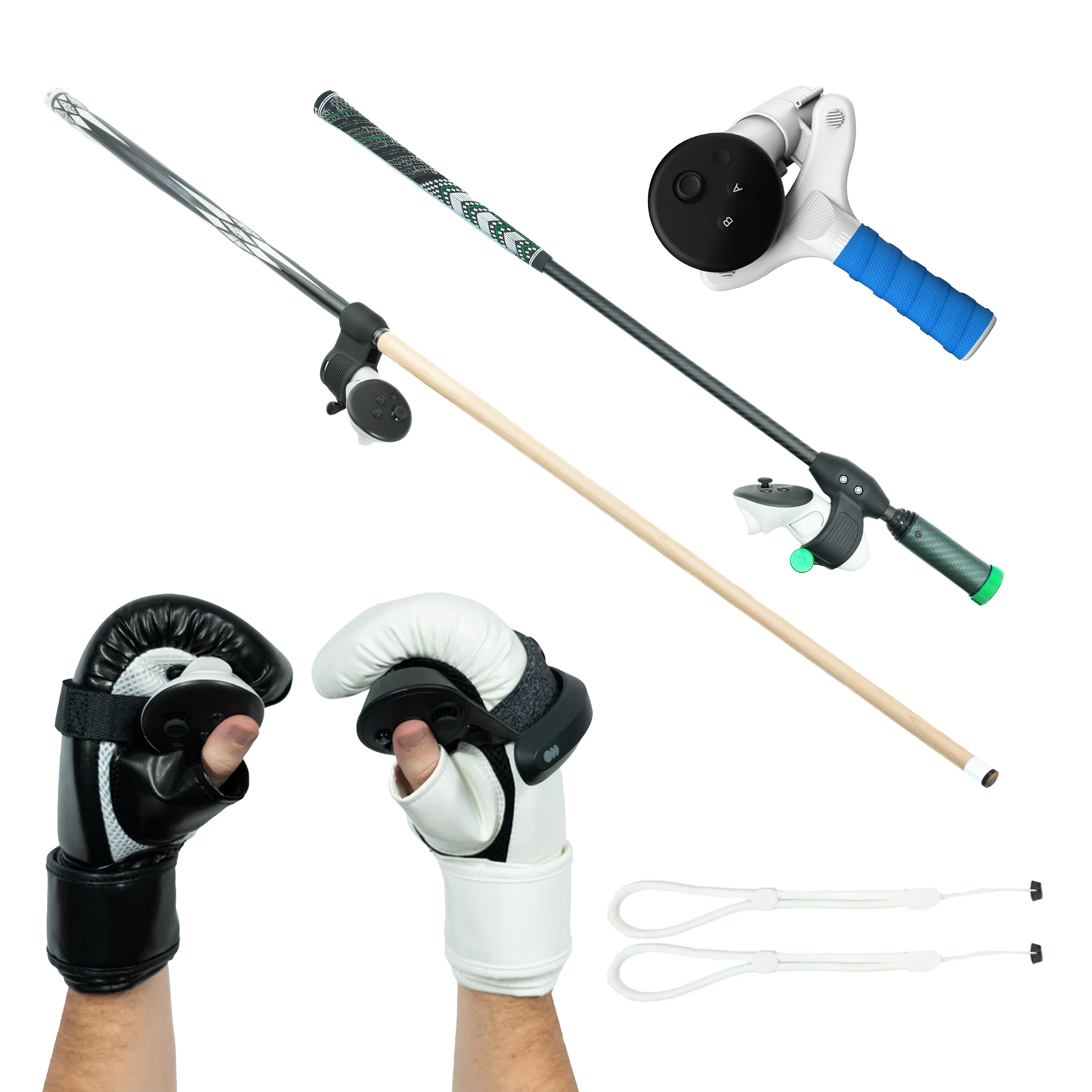 Sport Bundle - DriVR Elite, MasterBreaker, Boxing Gloves, Paddle, Wris ...
