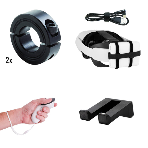 DriVR Elite - Adjustable VR Weighted Golf Club Handle Accessory - Comp ...